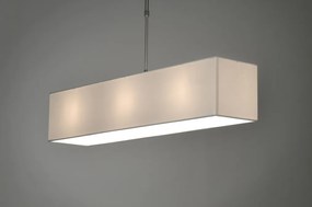 Závěsné designové bílé svítidlo nad stůl Bahia Bianca