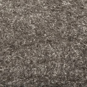 Koberec HUARTE vysokým vlasem lesklý vzhled šedý 240x340 cm - Default Title