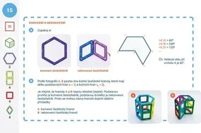 MAGFORMERS Geometrie 3: 2D a 3D - box 123 dílků