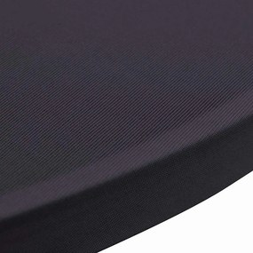 Strečový návlek na stůl 4 ks 60 cm antracitový 279084