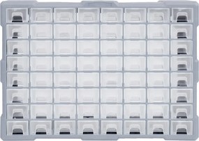 Organizér se 64 zásuvkami 52 x 16 x 37,5 cm 147580