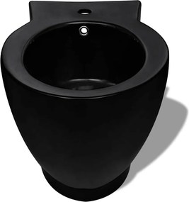 Keramické WC a bidet černé 270567