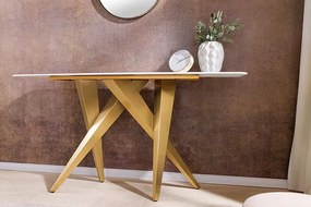 Designová konzole Zephyra 140 cm bílá
