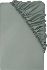 Livarno® Saténové napínací prostěradlo, 90-100 x 200 cm (šedá)