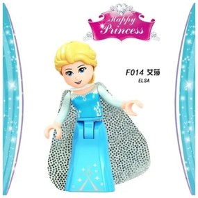 Figurky pohádkových postav, kompatibilní s LEGO Varianta: Elsa (F014)