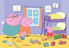Puzzle clementoni puzzle prasátko peppa maxi 60 dílků