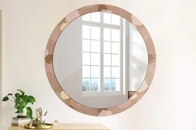 Kulaté dekorativní zrcadlo Složení růží fi 100 cm
