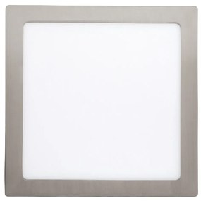 Rabalux LED přisazený mini panel Lois 18W | 1400lm | 3000K| IP20 |  22,5cm - saténový chrom