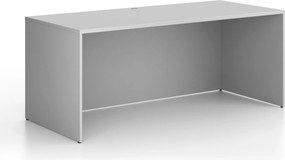 Kancelářský psací stůl FRAME, 180x80 cm, šedá
