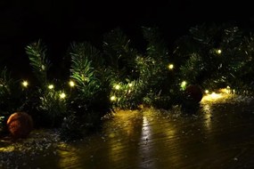 Nexos 39237 Vánoční světelný řetěz 200 LED - 9 blikajících funkcí - 19,9 m