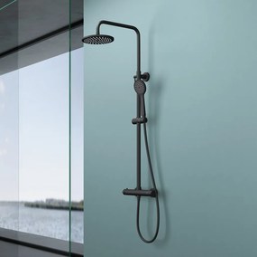 design černá sprchová baterie DOPORRO Rainpowder