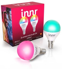 Innr LED žárovka Smart Mini Bulb E14 4,8W RGBW 460lm 2x