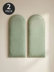 Sinsay - Čalouněné stěnové panely 2 pack - zelená