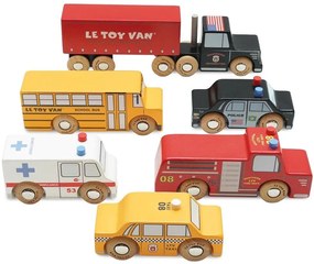 Auto le toy van set autíček new york