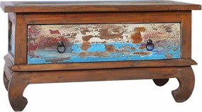 Konferenční stolek 80 x 50 x 40 cm recyklované teakové dřevo 289057