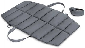Cestovní deka pro psy MiaCara Strada antracit Velikost: S - 66 x 86 x 2,5 cm