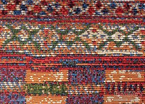 Breno Kusový koberec ZOYA 821/Q01R, 200x285 cm, Červená/Vícebarevné