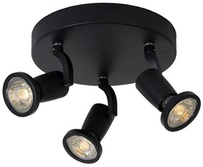 Lucide 11903/15/30 - LED bodové svítidlo JASTER-LED 3xGU10/5W/230V černé