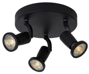 Lucide 11903/15/30 - LED bodové svítidlo JASTER-LED 3xGU10/5W/230V černé