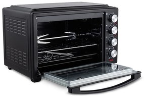 Orava Elektra-C38 elektrická trouba s dvouplotýnkovým sklokeramickým vařičem, 38 l