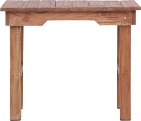 Přístavný stolek 70 x 35 x 60 cm masivní mahagonové dřevo 283915