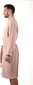 Mušelínový župan Dacca Natur 12 24 1613 unisex - M