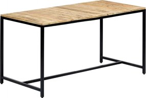 vidaXL Jídelní stůl 140 x 70 x 75 cm masivní hrubé mangovníkové dřevo [247811]