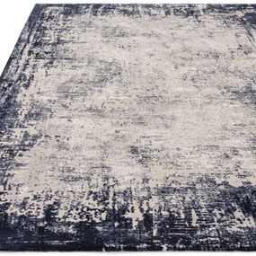 Tribeca Design Kusový koberec Zoom Border Navy Rozměry: 120x170 cm