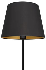 Stojací lampa ARDEN 1xE27/60W/230V černá/zlatá