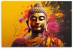 Gario Obraz na plátně Budha na abstraktním pozadí Rozměry: 60 x 40 cm