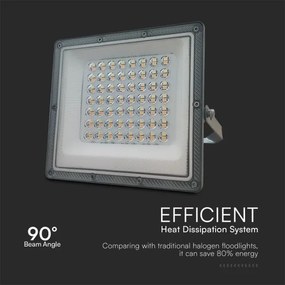 LED Reflektor LED/50W/230V IP65 3000/4000/6500K šedá
