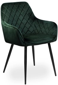 ViaDomo Via Domo - Židle Gelso - zelená - 55x84x60 cm