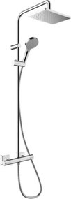 Hansgrohe Vernis Shape sprchový systém na stěnu s termostatickou baterií chrom 26286000