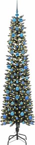 Umělý vánoční stromeček Zelená 210 cm PVC, plast a ocel 3395959