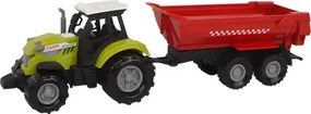 SPARKYS Traktor s valníkem na obilí Farm Service / Se zvukem a světlem