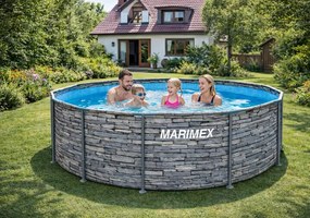 Marimex | Bazén Marimex Florida 3,05x0,91 m s pískovou filtrací - motiv KÁMEN | 19900100