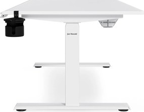 Elektrický stůl s nastavitelnou výškou ergonomický bílý,1600x800 mm: ARIA