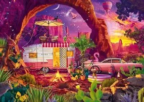 SCHMIDT Puzzle Kempařský ráj v poušti / 1000 dílků / od 12 let