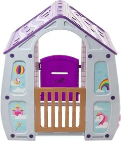 CHIPOLINO Dětský zahradní domeček Magical House Grey