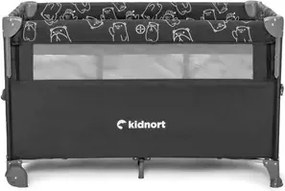 Kidnort Livsmiljö Cestovní postýlka tmavě šedá