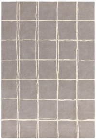 Tribeca Design Kusový koberec Swans Grid Silver Rozměry: 80x150 cm