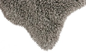 Lorena Canals koberce Vlněný koberec Woolly - Sheep Grey - 75x110 tvar kožešiny cm