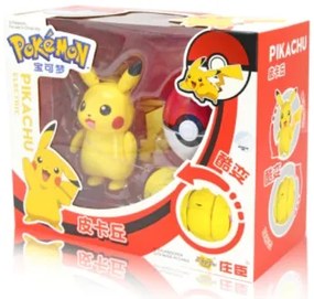 Skládací pokémoni v Pokeballu Varianta: Pikachu skládací, s krabicí