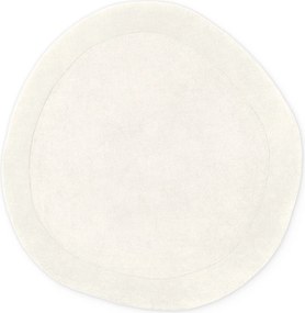 Villeroy & Boch Kusový koberec Kivi 106285 Cream, 160x160 (průměr) kruh, bílá, ložnice