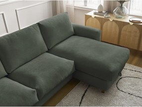 Zelená rohová pohovka Nouveau Cocoone – Bobochic Paris