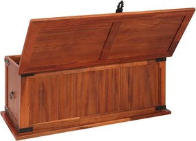 Úložná truhla 90 x 45 x 40 cm masivní akáciové dřevo 247242