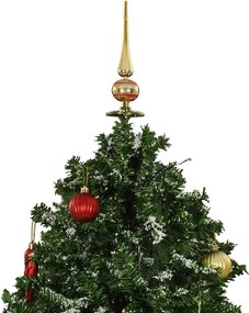 Sněžící vánoční stromeček s deštníkovým stojanem zelený 170 cm 284335