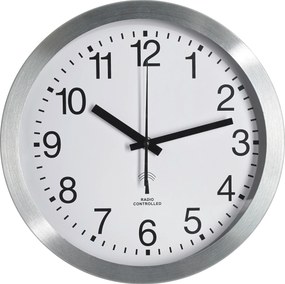 XXXLutz NÁSTĚNNÉ HODINY barvy stříbra, bílá 25 cm Ambia Home - Nástěnné hodiny - 0090070049