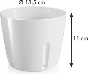 TESCOMA Obal na květináč SENSE, kulatý, šedý