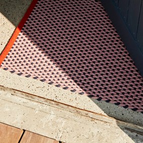 HAY Rohožka Door Mat, 70x50, Mat Pink